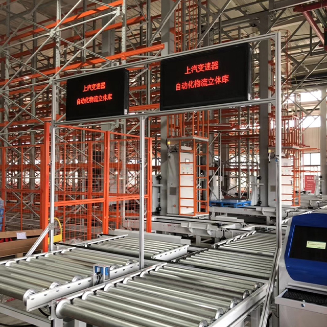 Pallet Stacker ASRS Automatic Warehouse for Automobile Pharmaceutical ...
