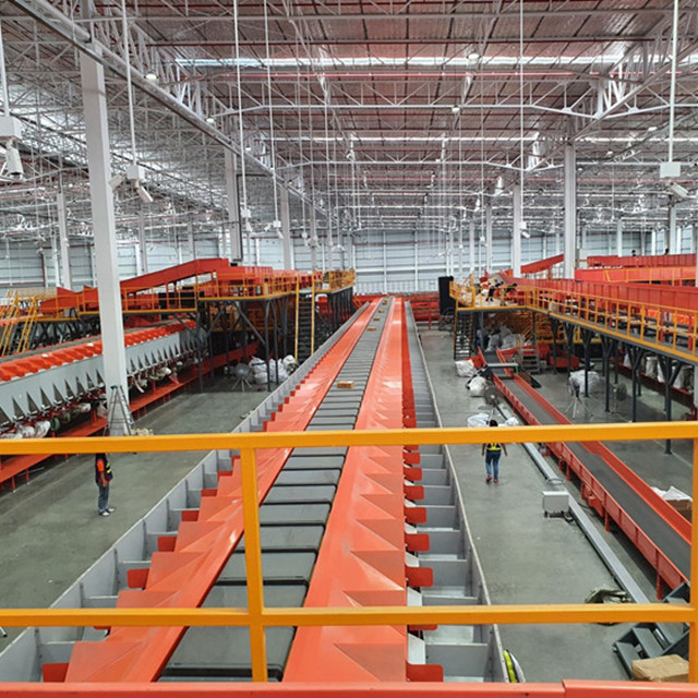 High-speed Cross Belt Sorter Vertical Parcel Sorting Machine from China ...